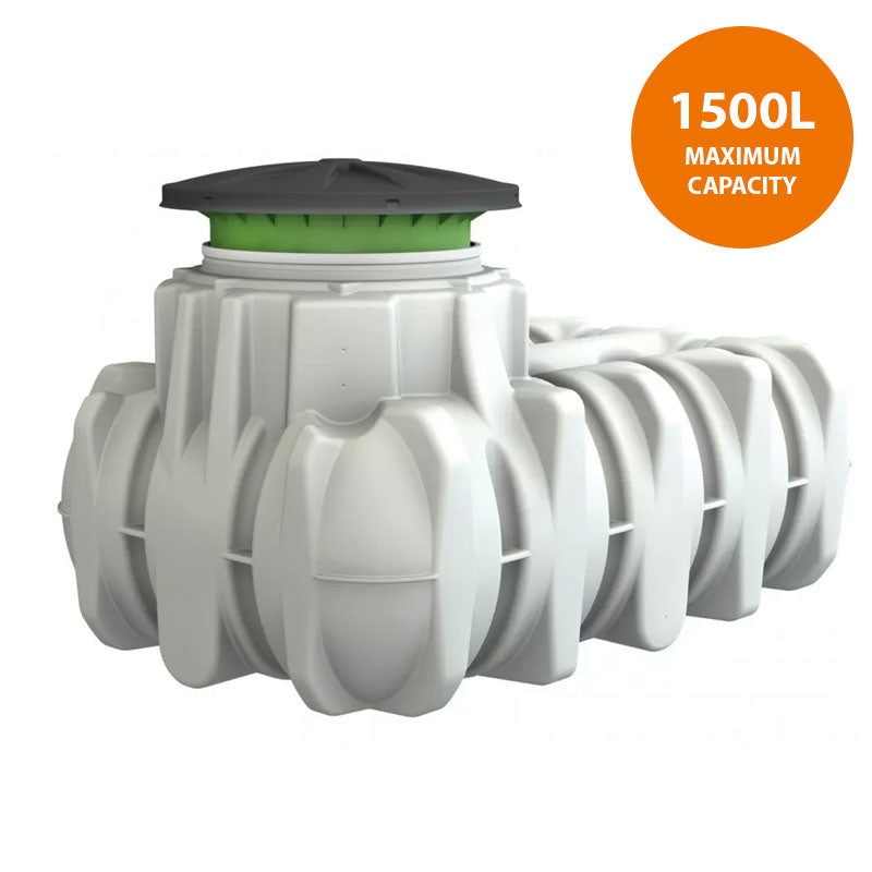 GRAF Platin Shallow Dig Underground Potable Water Tank 1500L | G70059