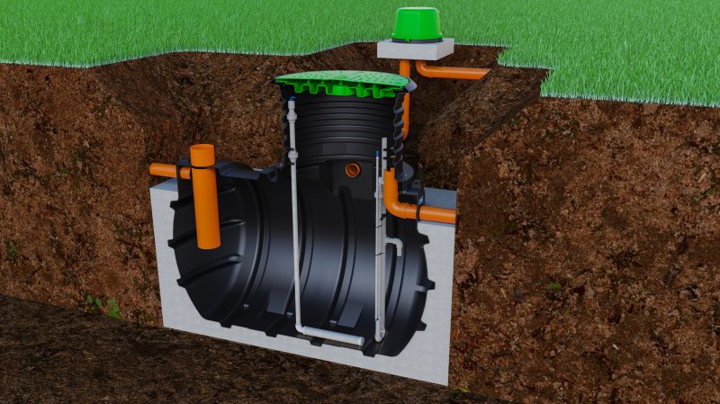 Klargester BioTec+ 3 Sewage Treatment System (up to 9 Person)