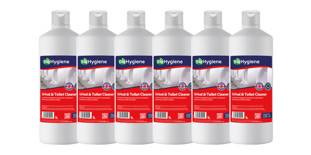 BioHygiene Urinal & Toilet Cleaner Clean Cotton (6x1L)